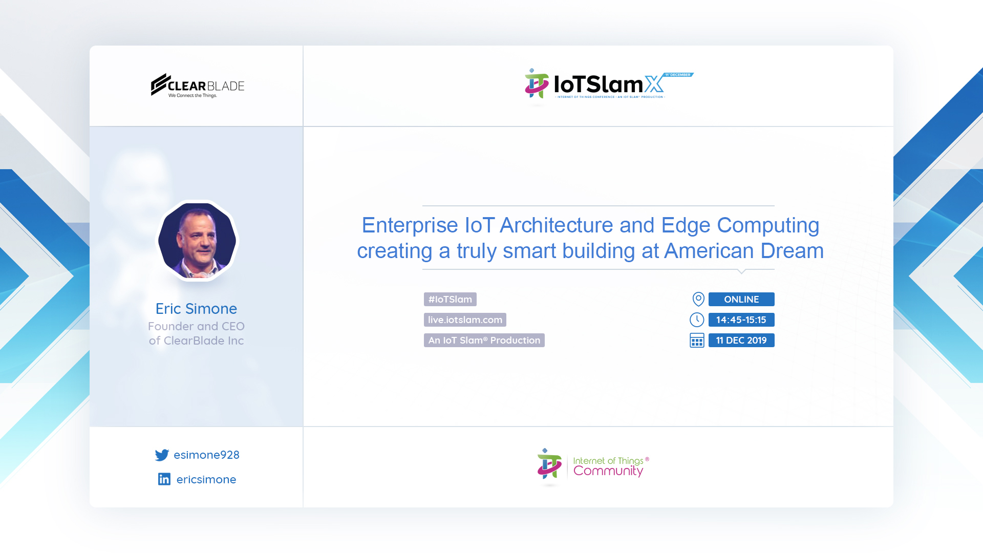 Enterprise IoT architecture and edge computing creating a truly smart ...